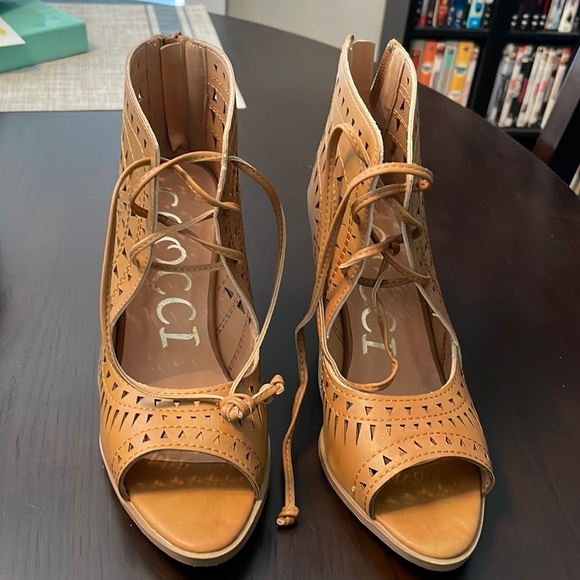 CCOCCI | Shoes | Ccocci Auden Laser Cut Wedge By Vici Collection | Poshmark